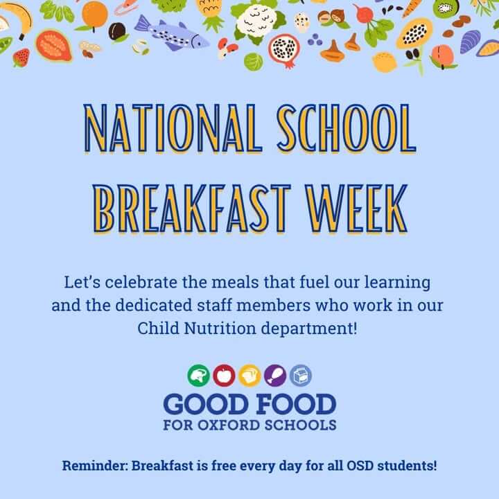 National School Breakfast Week Celebrates Student Meals and Staff ...